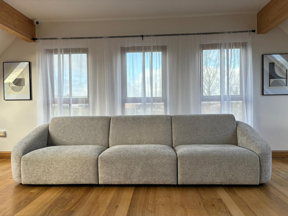 Tweed sectional sofa store